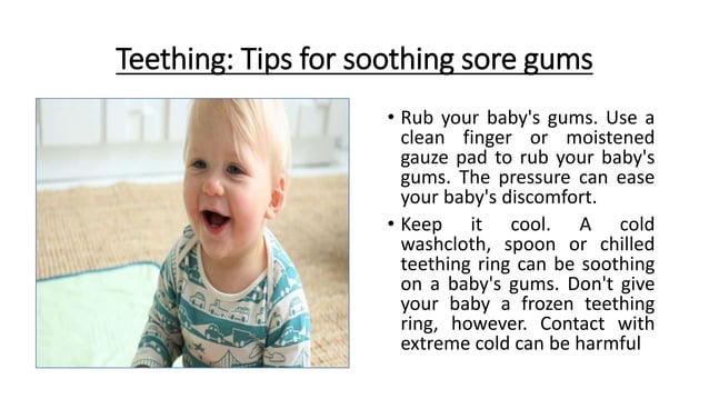 Teething | PPTX | Dental Health | Diseases and Conditions