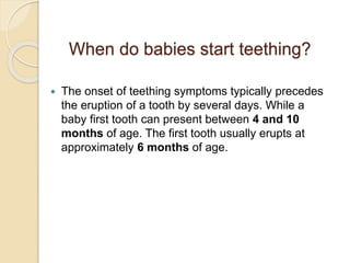 Teething problems and their management.pptx