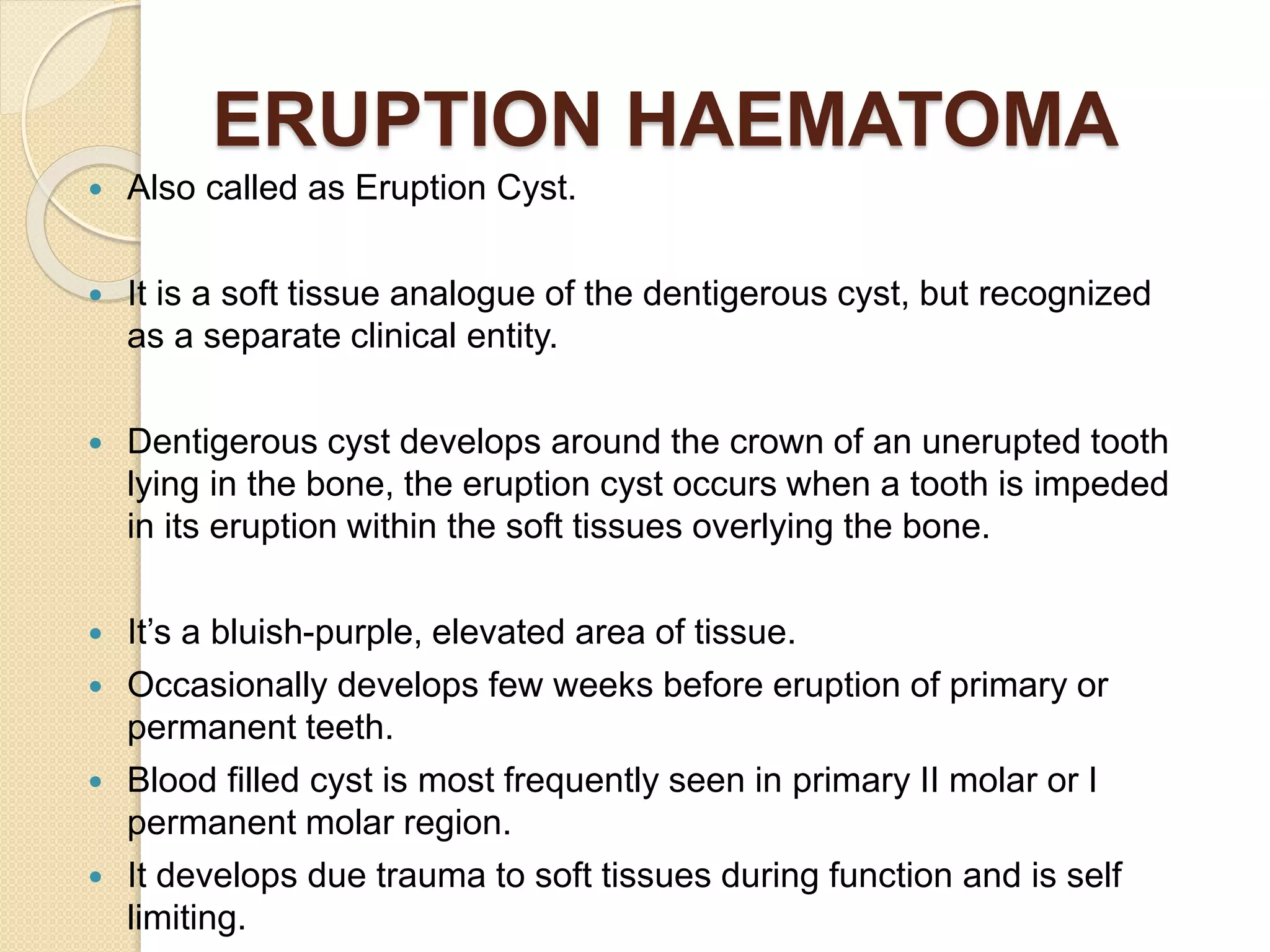 Teething problems & management | PPTX