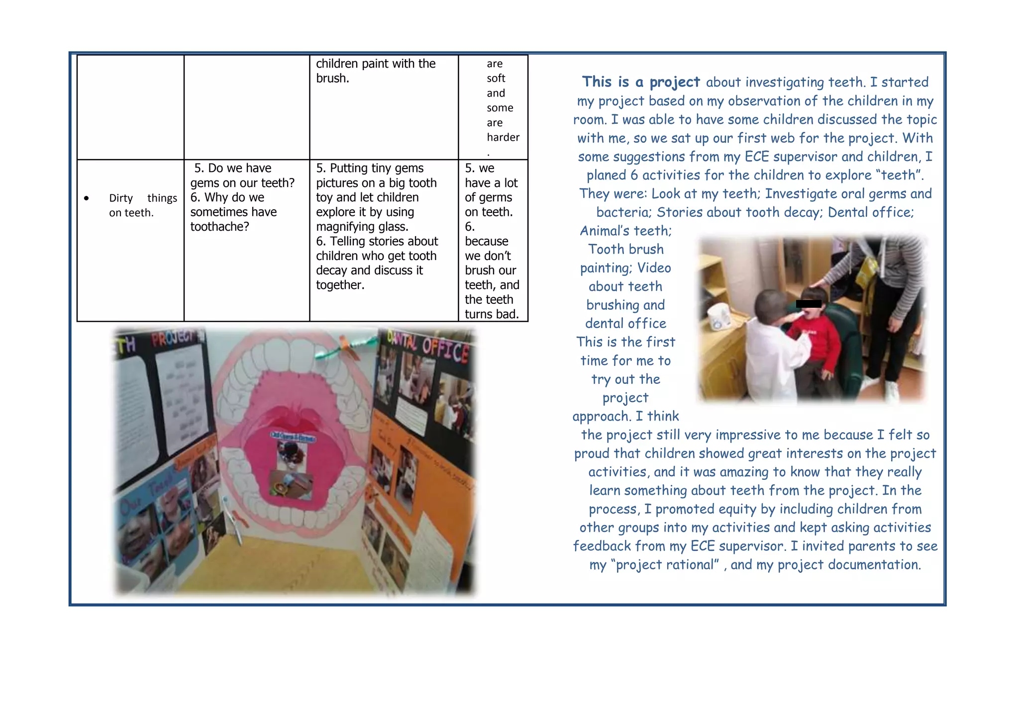 Teeth project | DOCX