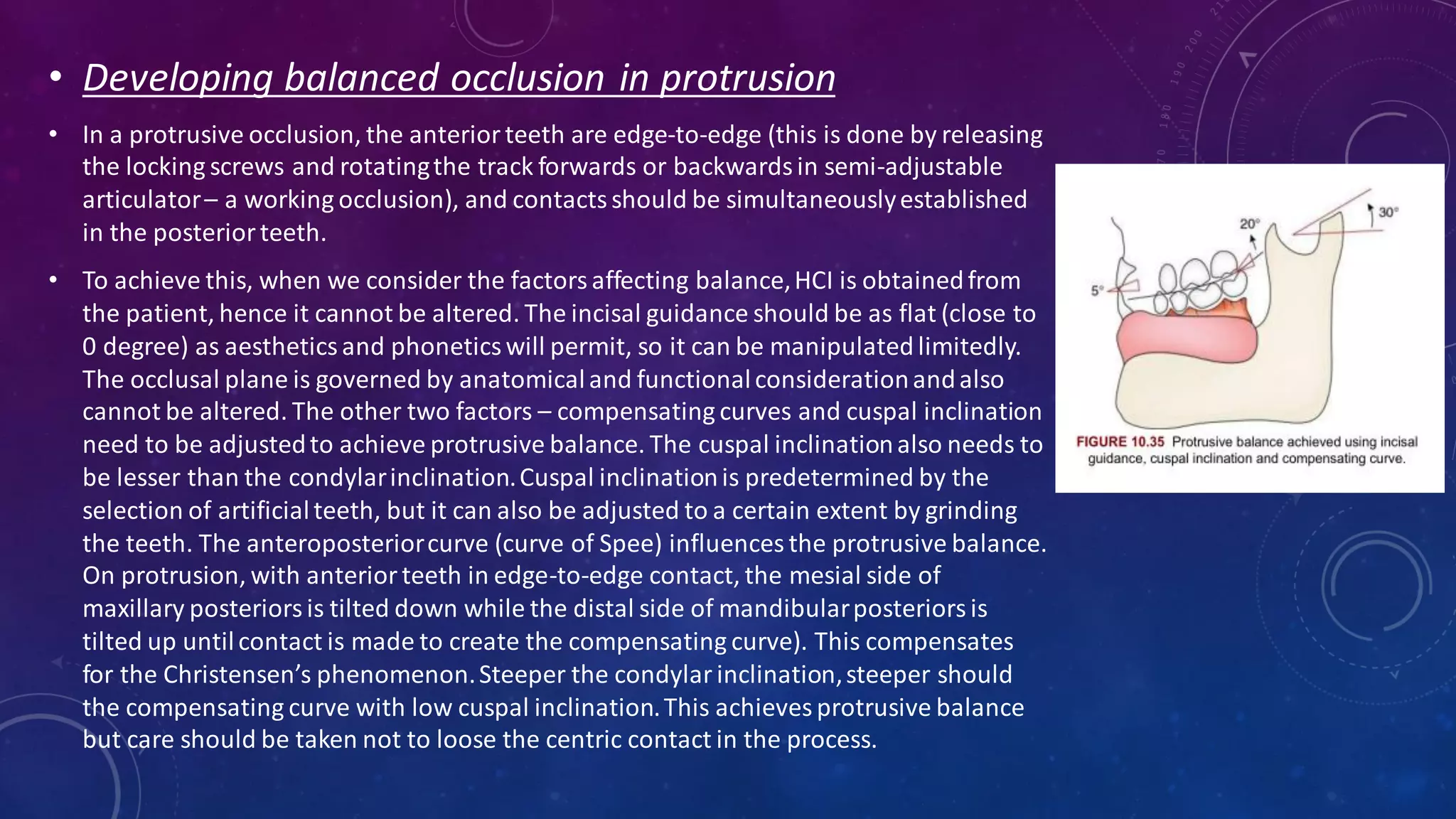 Teeth selection and arrangement | PDF