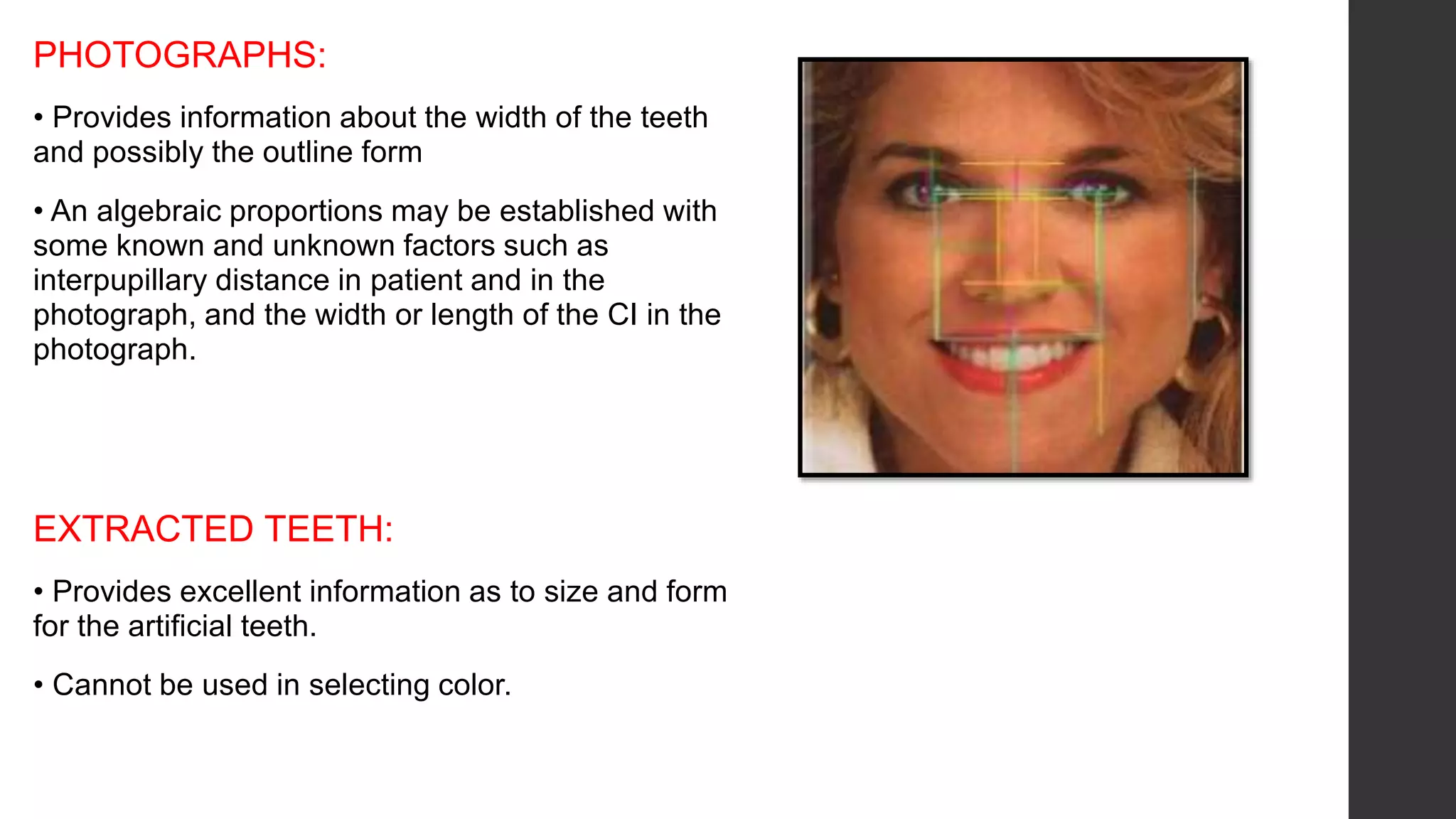 Teeth selection in complete dentures | PPTX