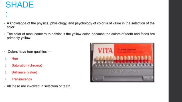 Teeth selection in complete dentures | PPTX | Dental Health | Diseases ...