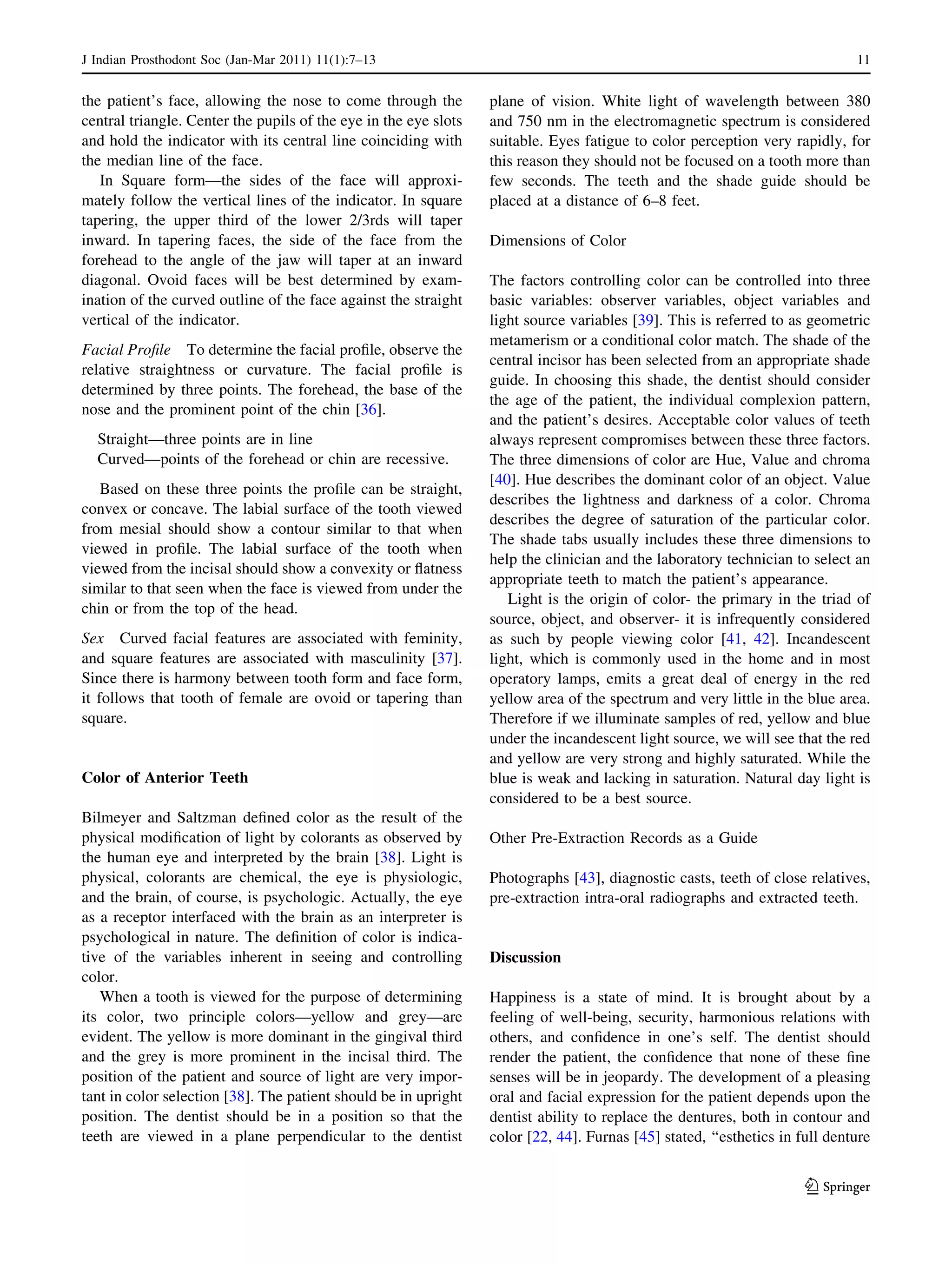 Teeth selection pdf | PDF