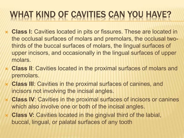 Teeth structure and cavities | PPTX