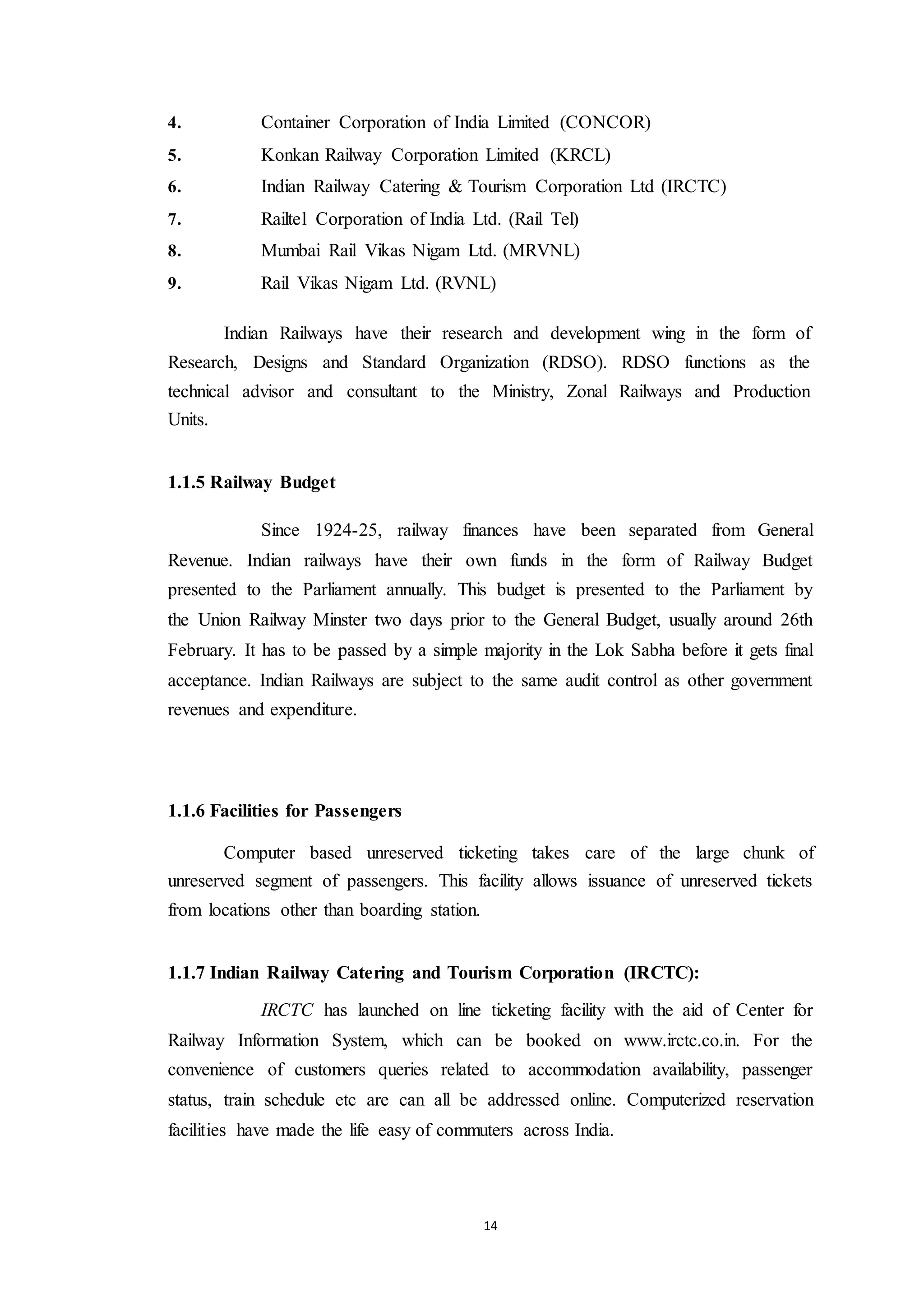 Telecommunication line training report Indian Railways | DOC