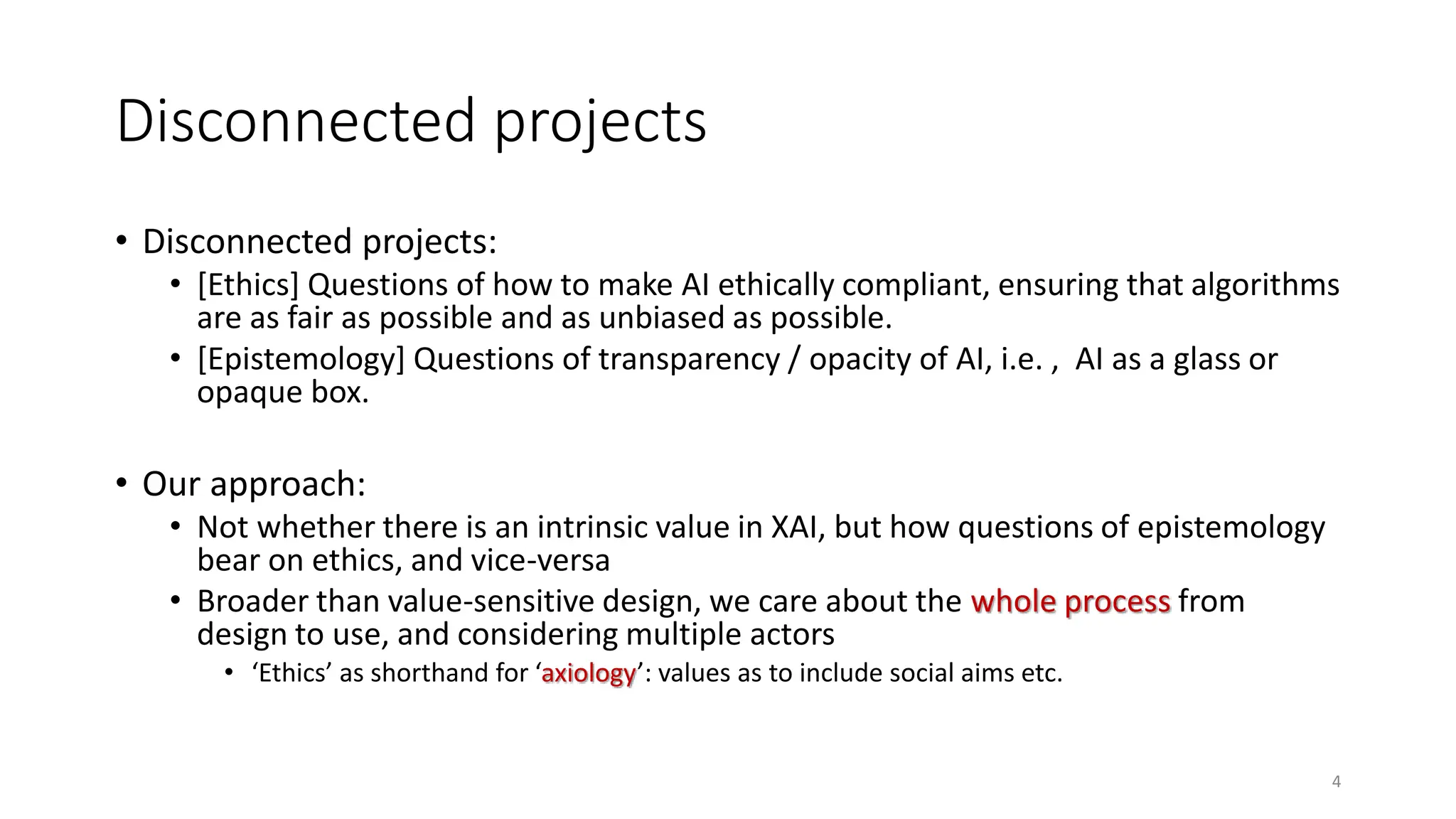 Connecting the ethics and epistemology of AI | PPTX