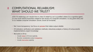 Connecting the epistemology and ethics of AI | PPT