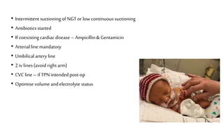 Anesthetic Considerations in Tracheo-esophageal Fistula | PPTX