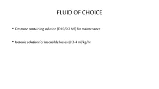 Anesthetic Considerations in Tracheo-esophageal Fistula | PPTX