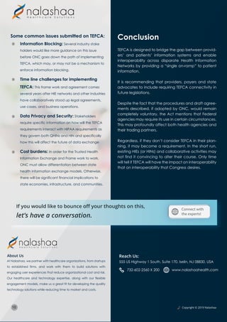 TEFCA- Trusted Exchange Frame work and Common Agreement | PDF