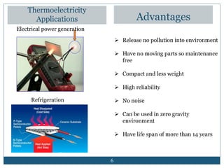 Thermoelectricity | PPTX