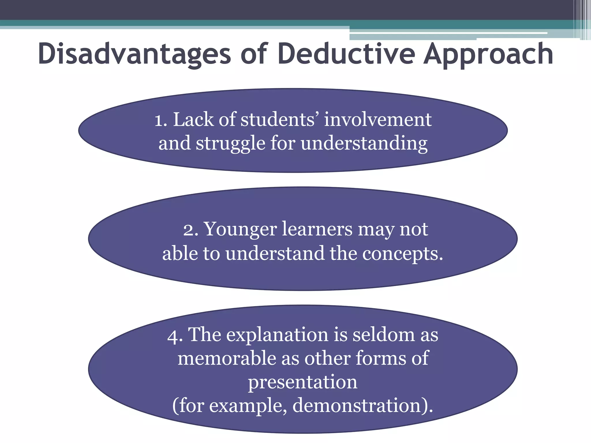 Deductive Approach | PPTX