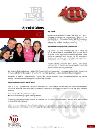 Tefl e-guide | PDF | Professional School | Postgraduate Education