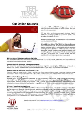 TEFL Brochure | PDF