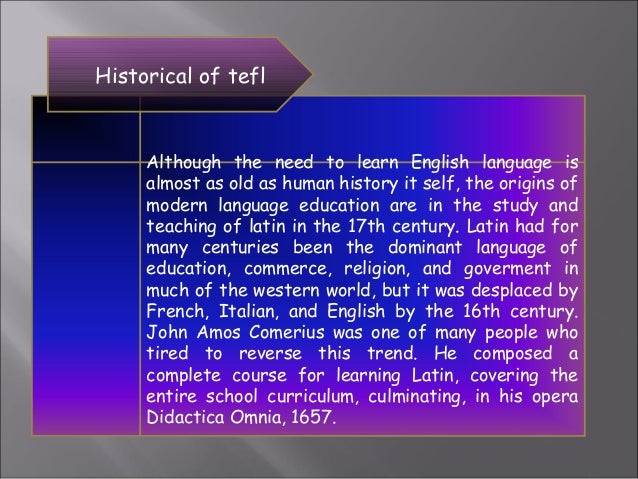 [TEFL] Language Teaching Methods/ Approaches