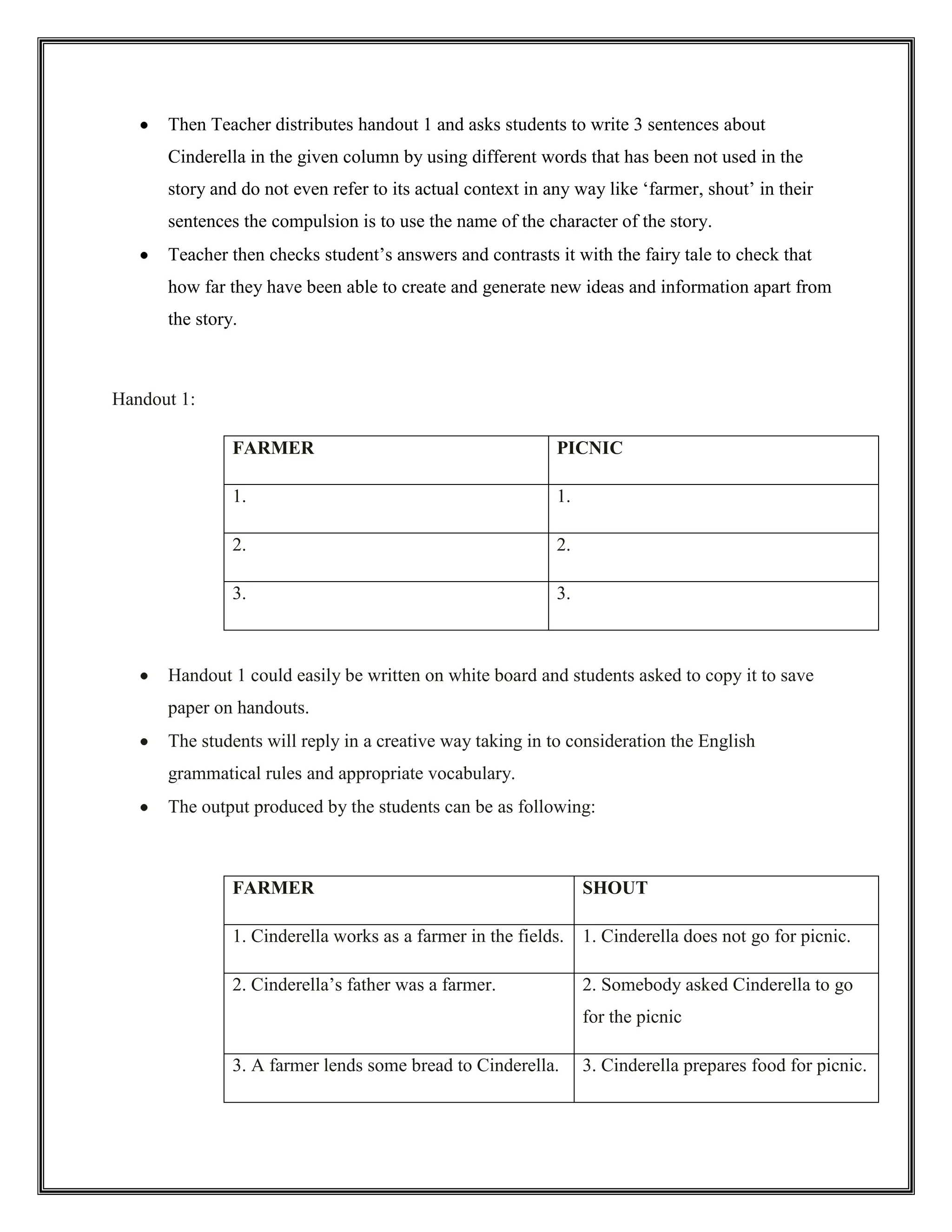 Teaching creative writing skills | PDF