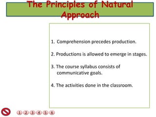 Natural approach (Group) | PPT