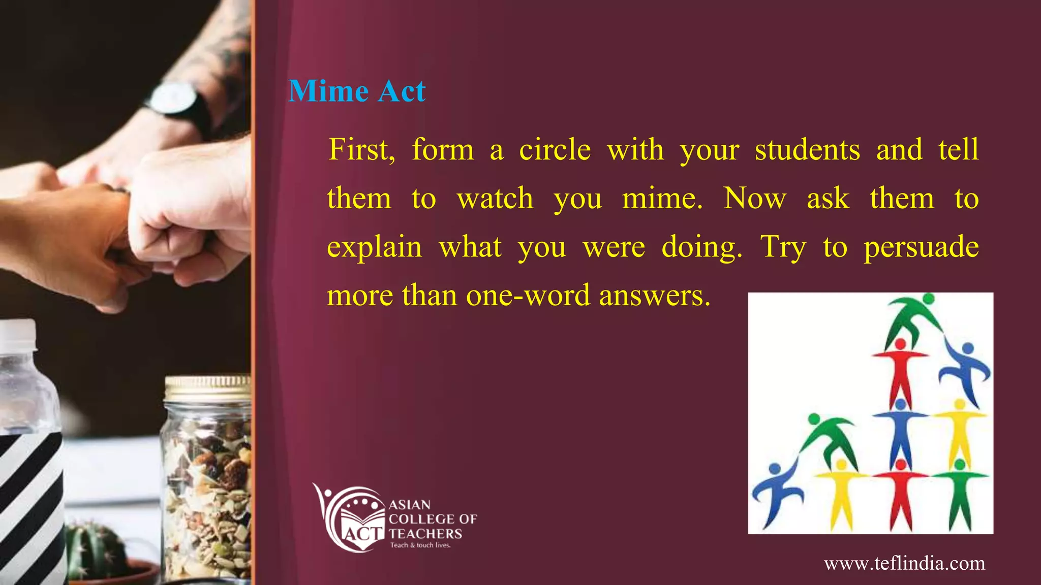 5 Creative ESL Icebreakers to Get To Know Your Students More | PPTX