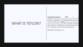 Teflon | PPTX