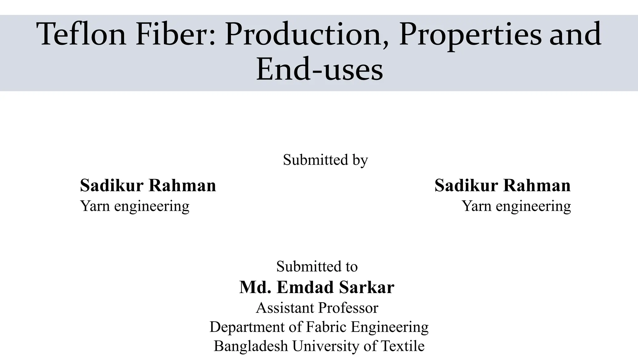 Teflon.pptx this is about the special fiber | PPTX