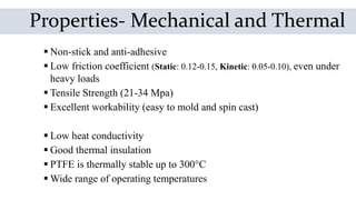 Teflon.pptx this is about the special fiber | PPT