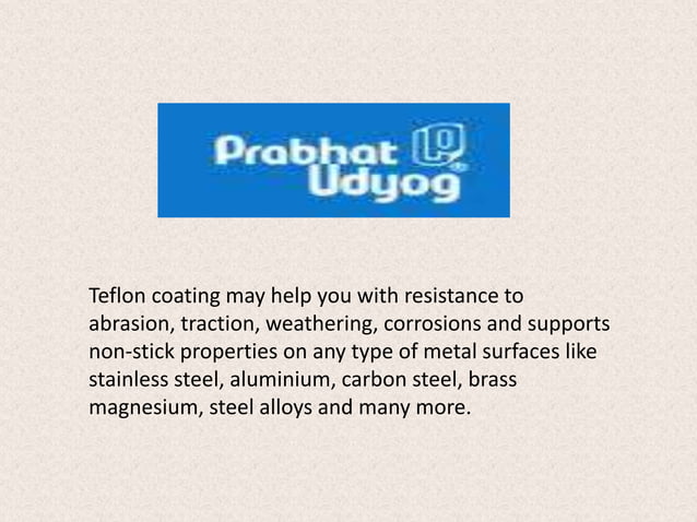 Tefloncoating | PPTX
