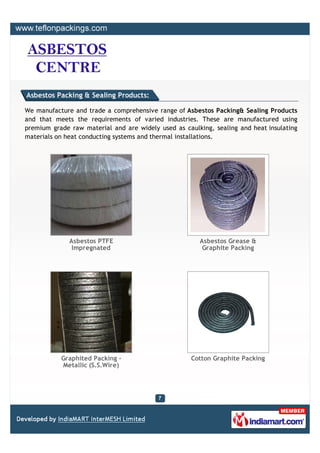 Asbestos Centre, Mumbai, Asbestos Yarn | PDF