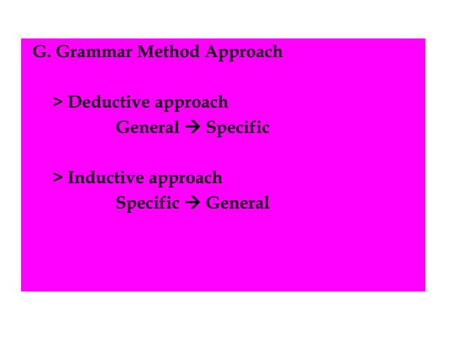 TEFL ( Grammar Translation Method) | PPTX