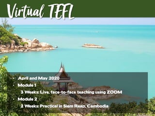 TEFL Southeast Asia Presentation 2020 | PDF