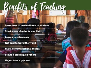 TEFL Southeast Asia Presentation 2020 | PDF