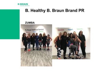2019 B.Braun Medical Employee Health & wellbeing programme preview | PPTX