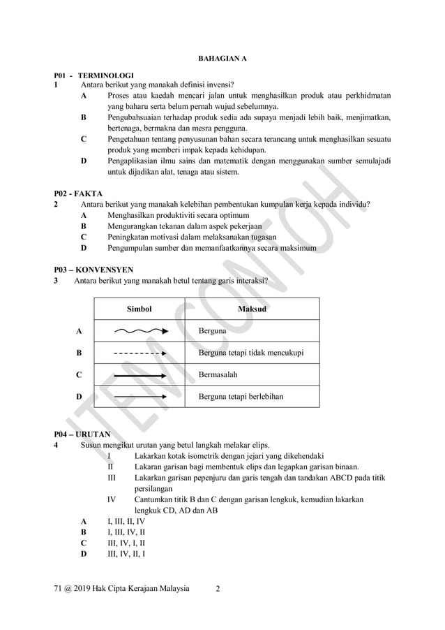 71 Item Contoh RBT PT3 | PDF
