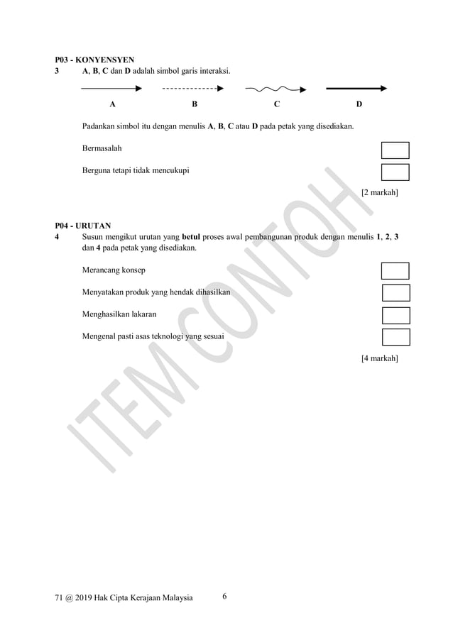 71 Item Contoh RBT PT3 | PDF