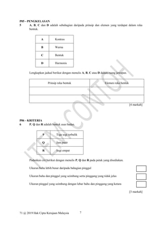 71 Item Contoh RBT PT3 | PDF