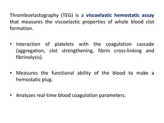 Teg Thrombelastograph® .pptx