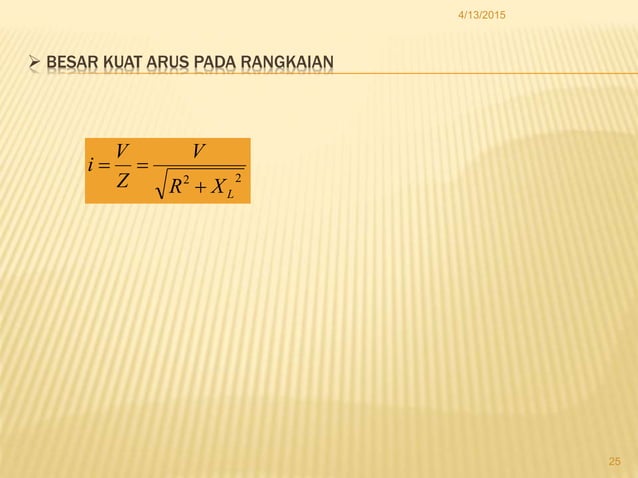 Tegangan dan Arus AC | PPTX