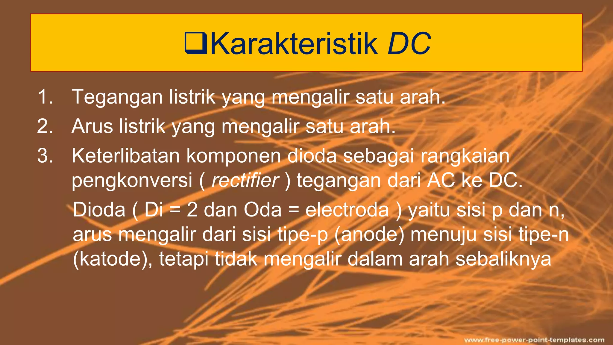 Tegangan DC Pada Komputer | PPTX