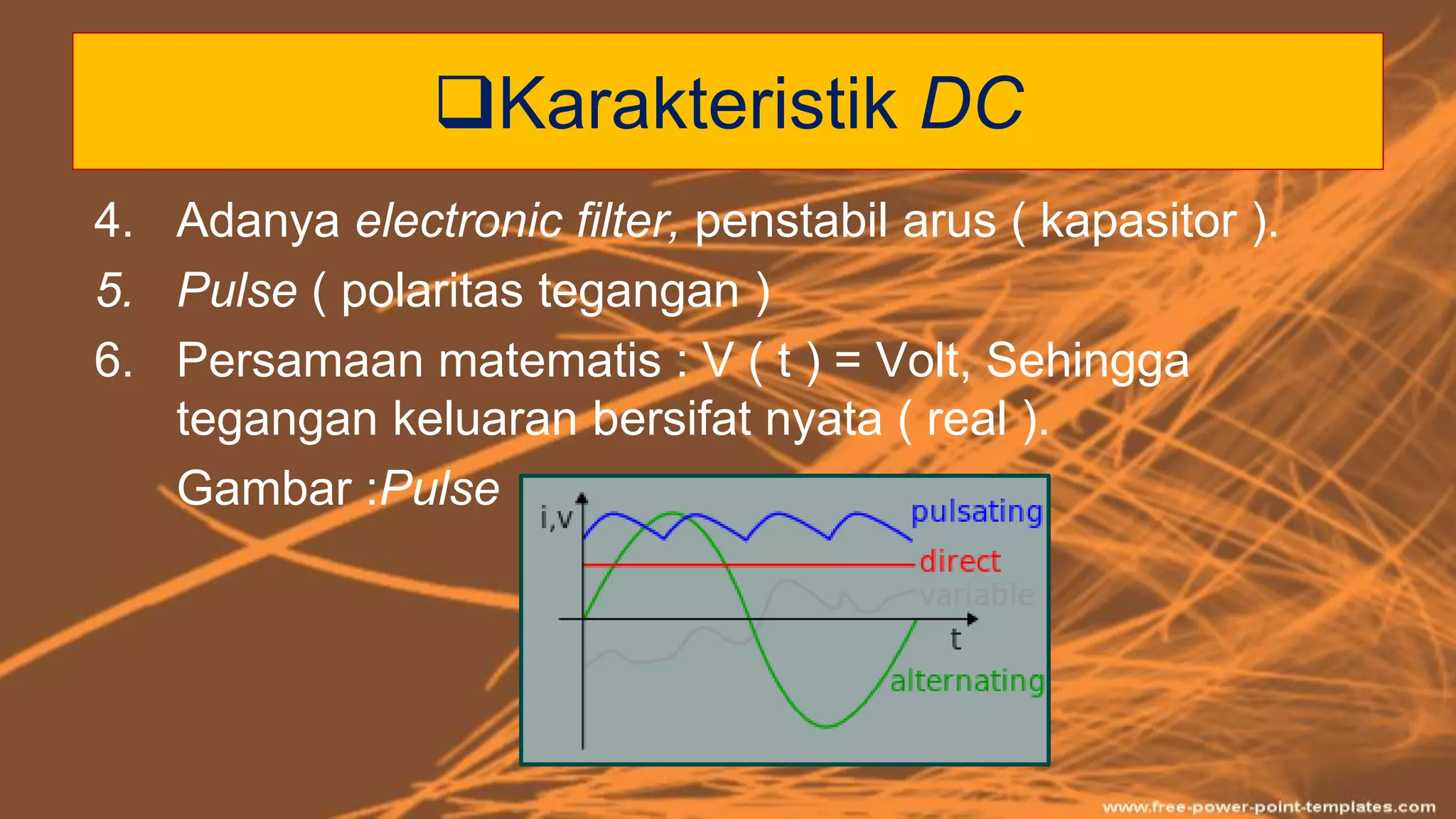 Tegangan DC Pada Komputer | PPTX