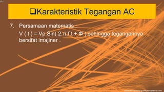 Tegangan DC Pada Komputer | PPTX