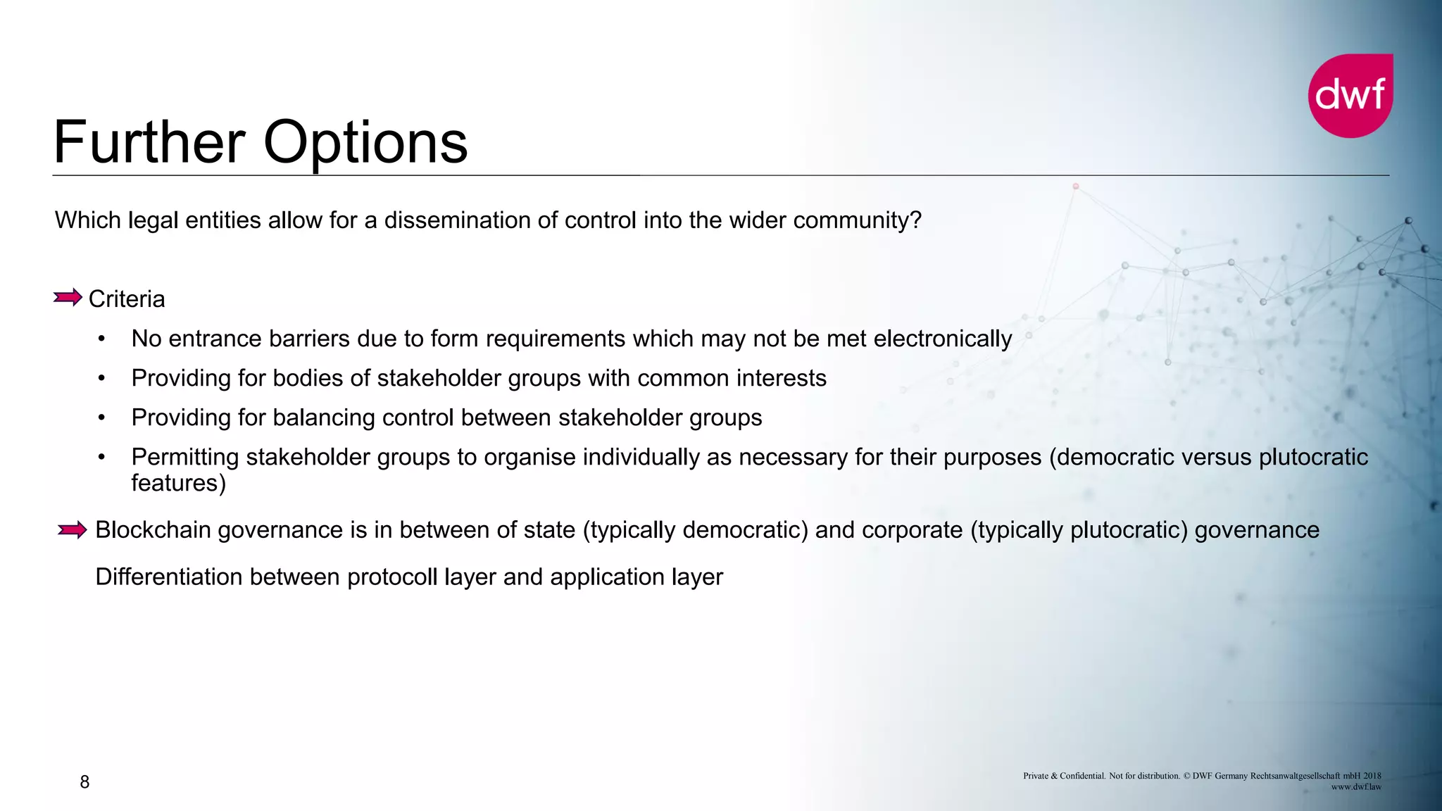 Governance: The Wharton Cryptogovernance Disclosure Questionnaire | Dr ...