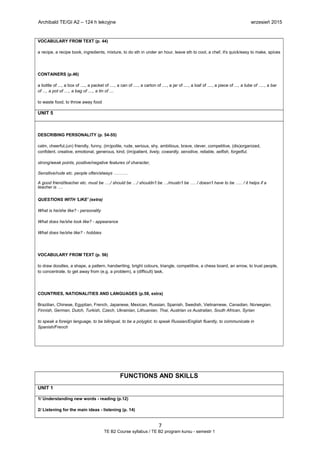 Te gi a2_semestr_1_program_15_z(1) | PDF | Free Download