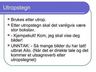 Tegnsetting | PPT