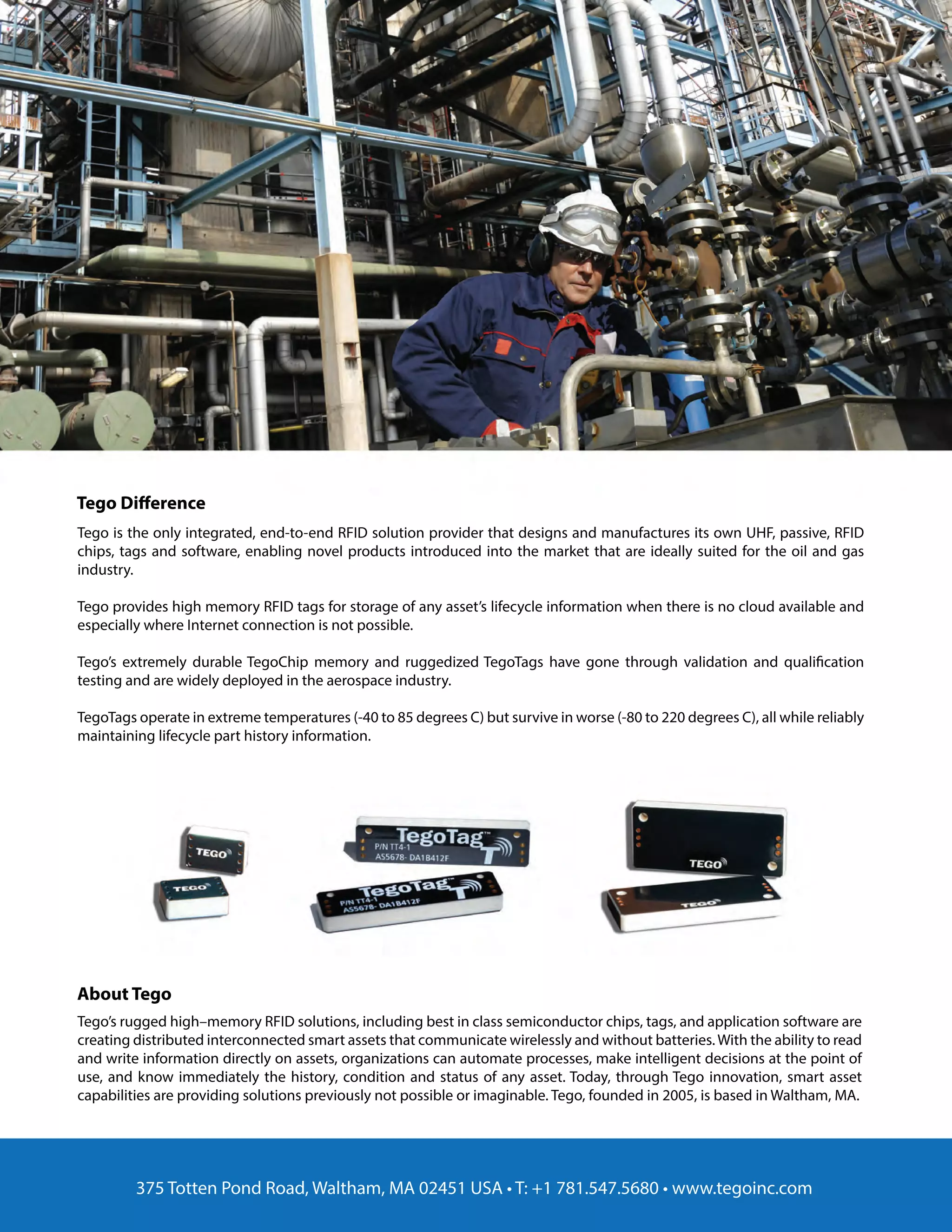 Tego Oil and Gas application brochure | PDF | Computer Software and ...