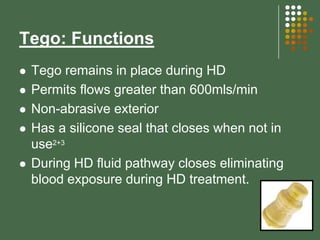 Using the Tego connector in FHA Renal Program | PPTX