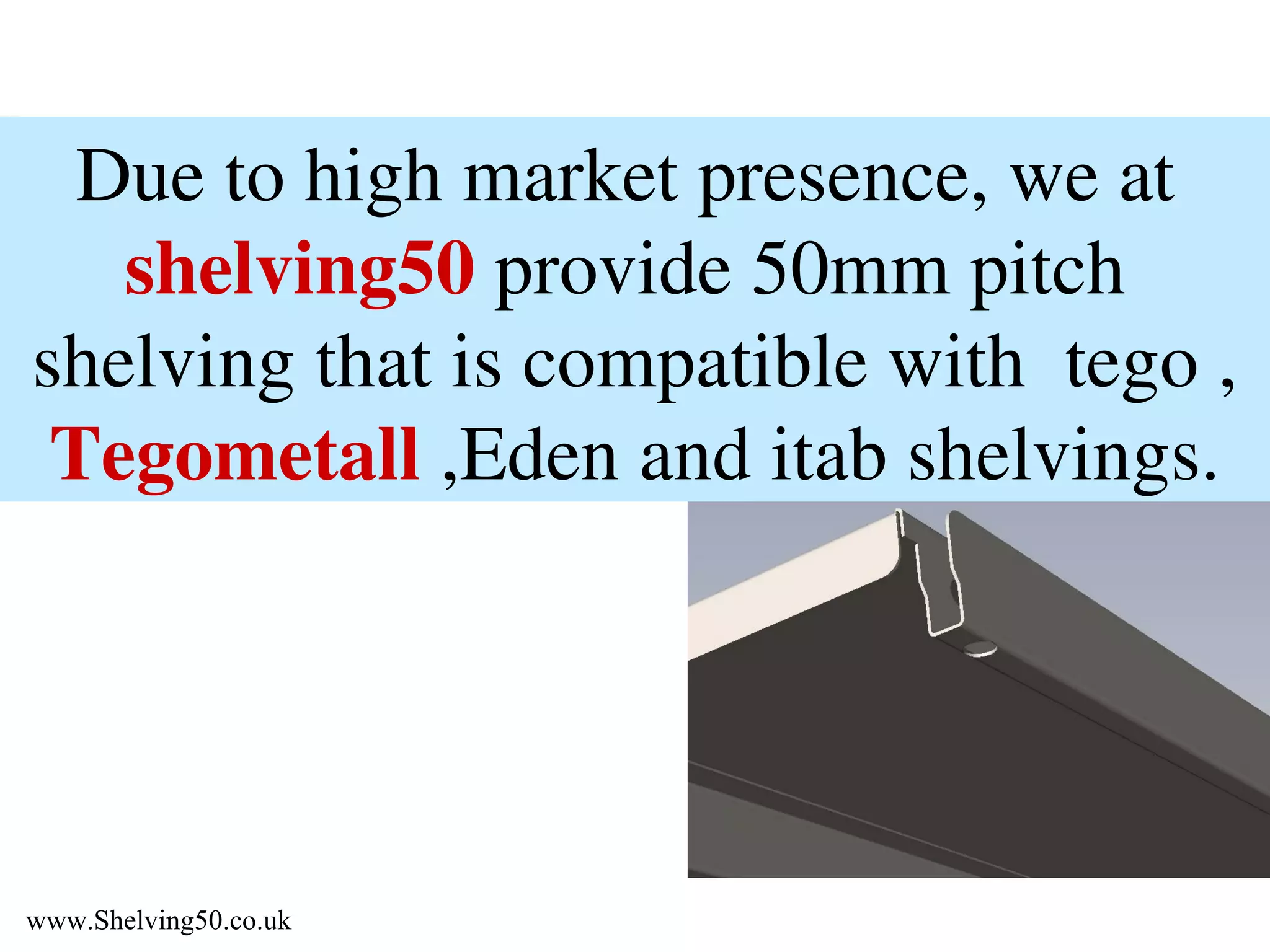 Tegometall Shelving | PPT