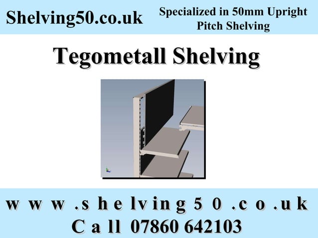 Tegometall Shelving | PPT