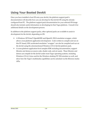 Tegra 250 hw_setup | PDF