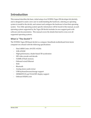 Tegra 250 hw_setup | PDF