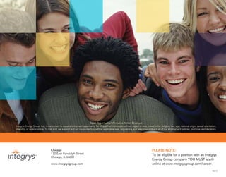 Integrys Recruiting Brochure | PDF